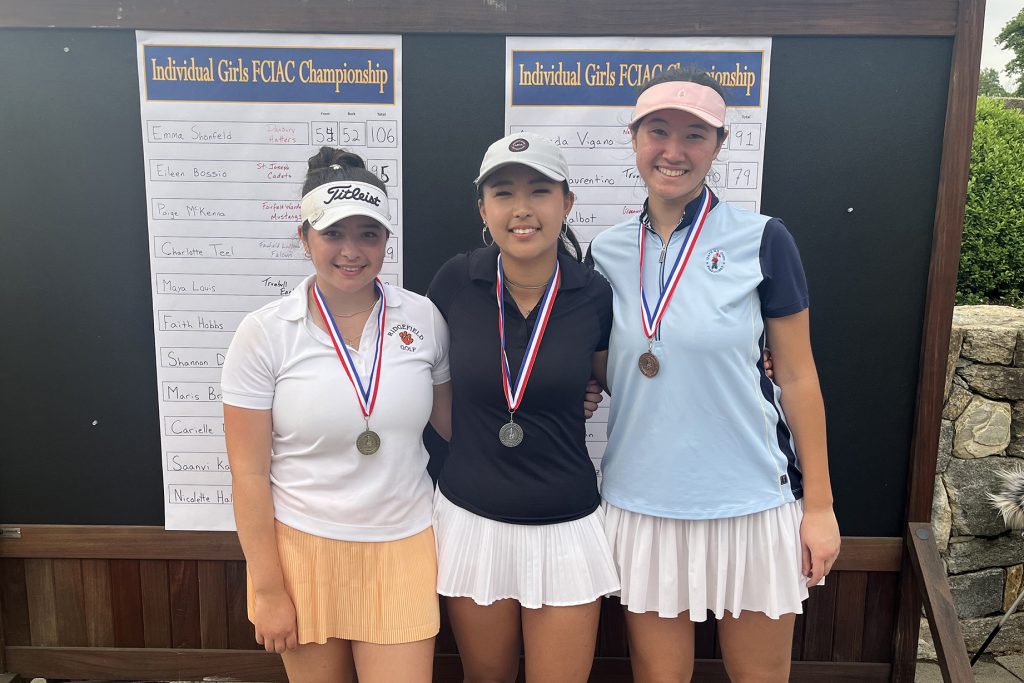 FCIAC girls golf individual tournament results: Ridgefield’s Arabella ...